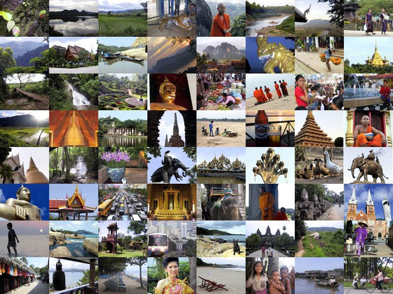 Map of Southeast Asia - Stuart's Life in Thailand